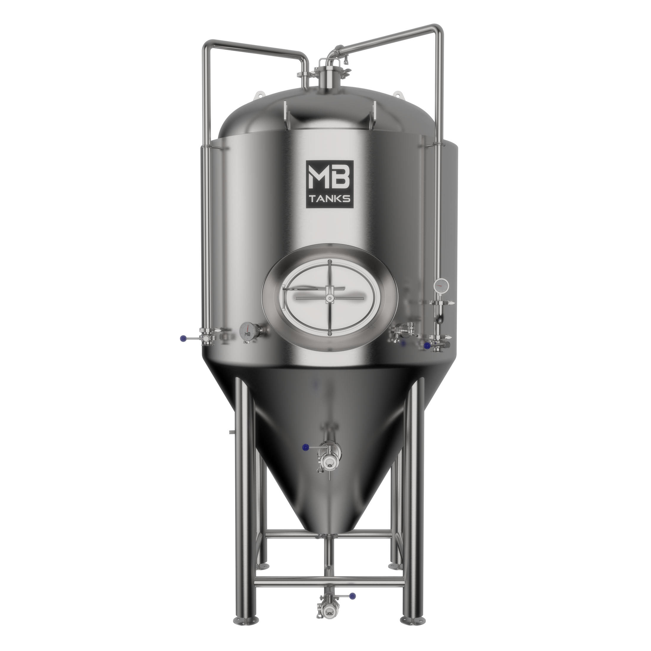 MB® 10 bbl Conical Unitank Fermenter | T.C. Sanitary Ports | All Fitti ...