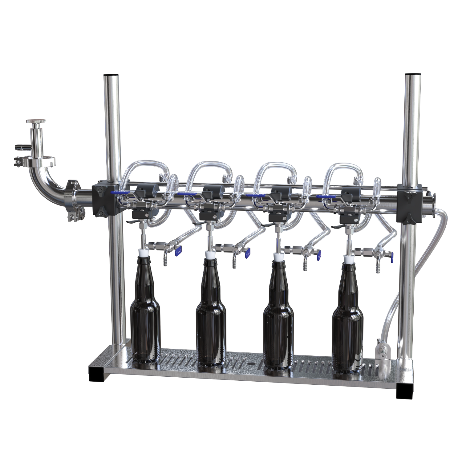 MB® Medusa™ MultiHead Counter Pressure Bottle Filler | Gen 2 – MoreCoffee!